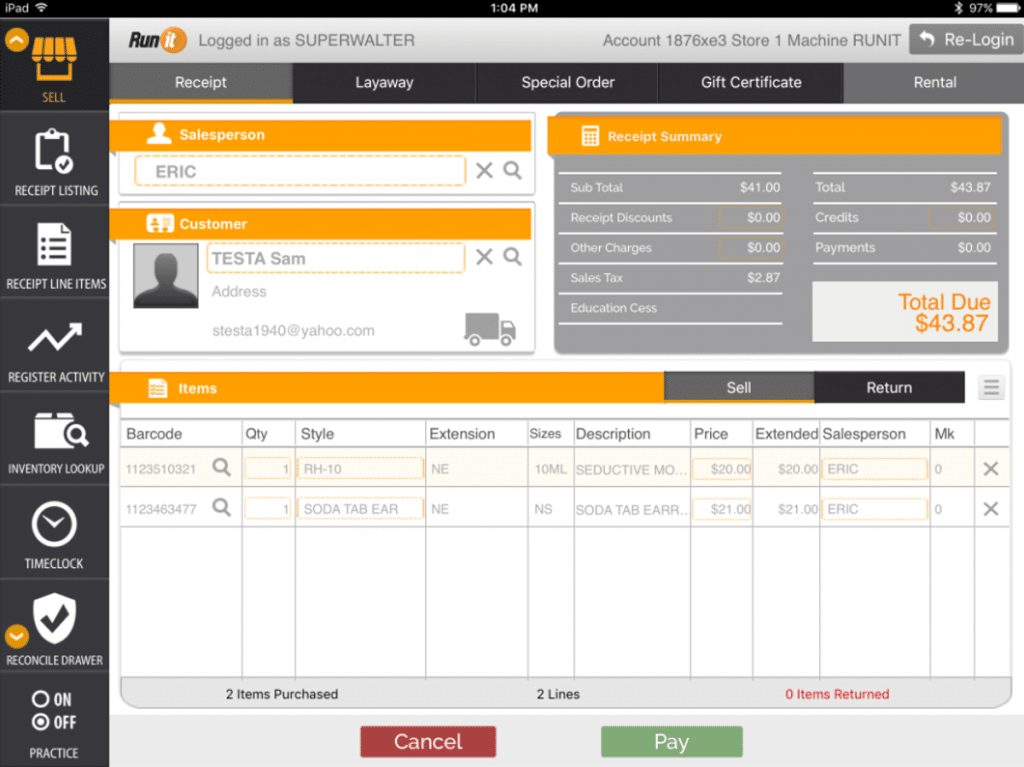 Runit POS Review | Features, Pros & Cons, Pricing